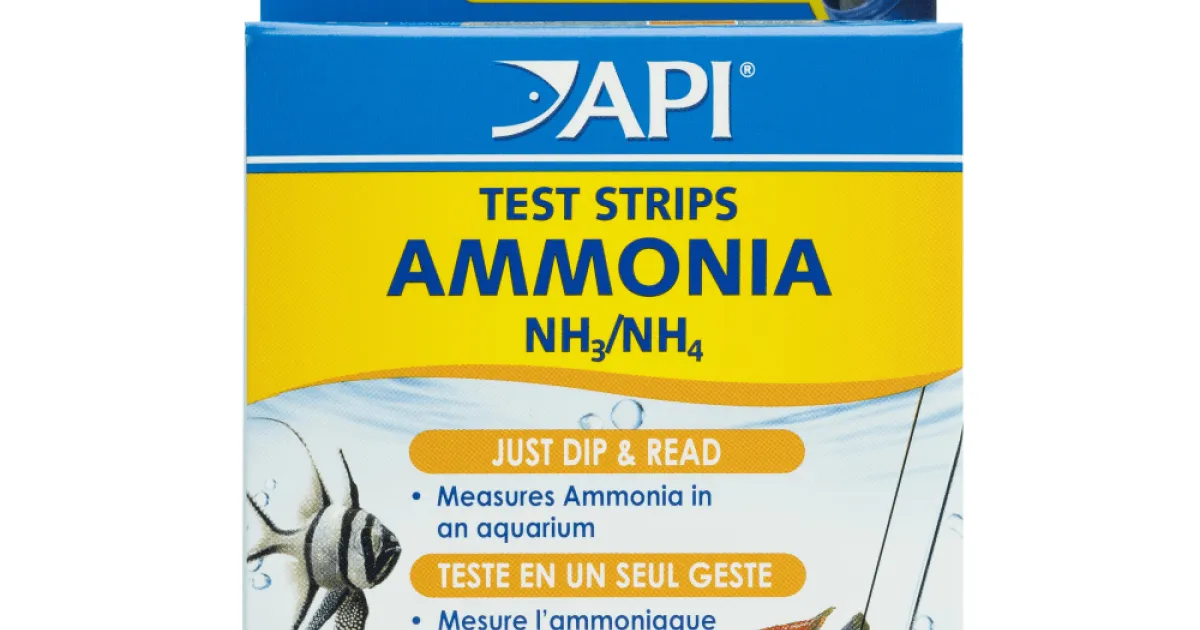 API Ammonia Test Strips | API Fishcare