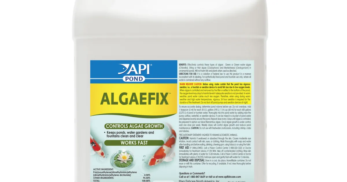API POND ALGAEFIX Algae Control | API Fishcare